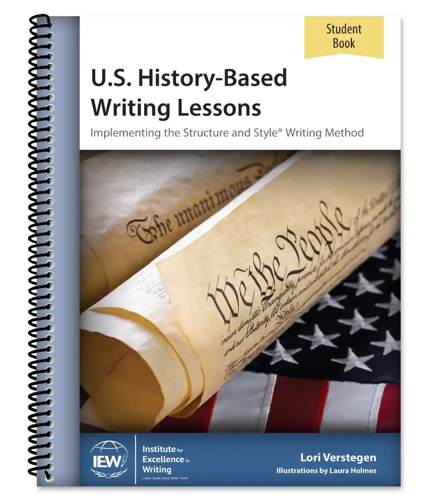 IEW US History-Based Writing Lessons (Student) | The Book Connection